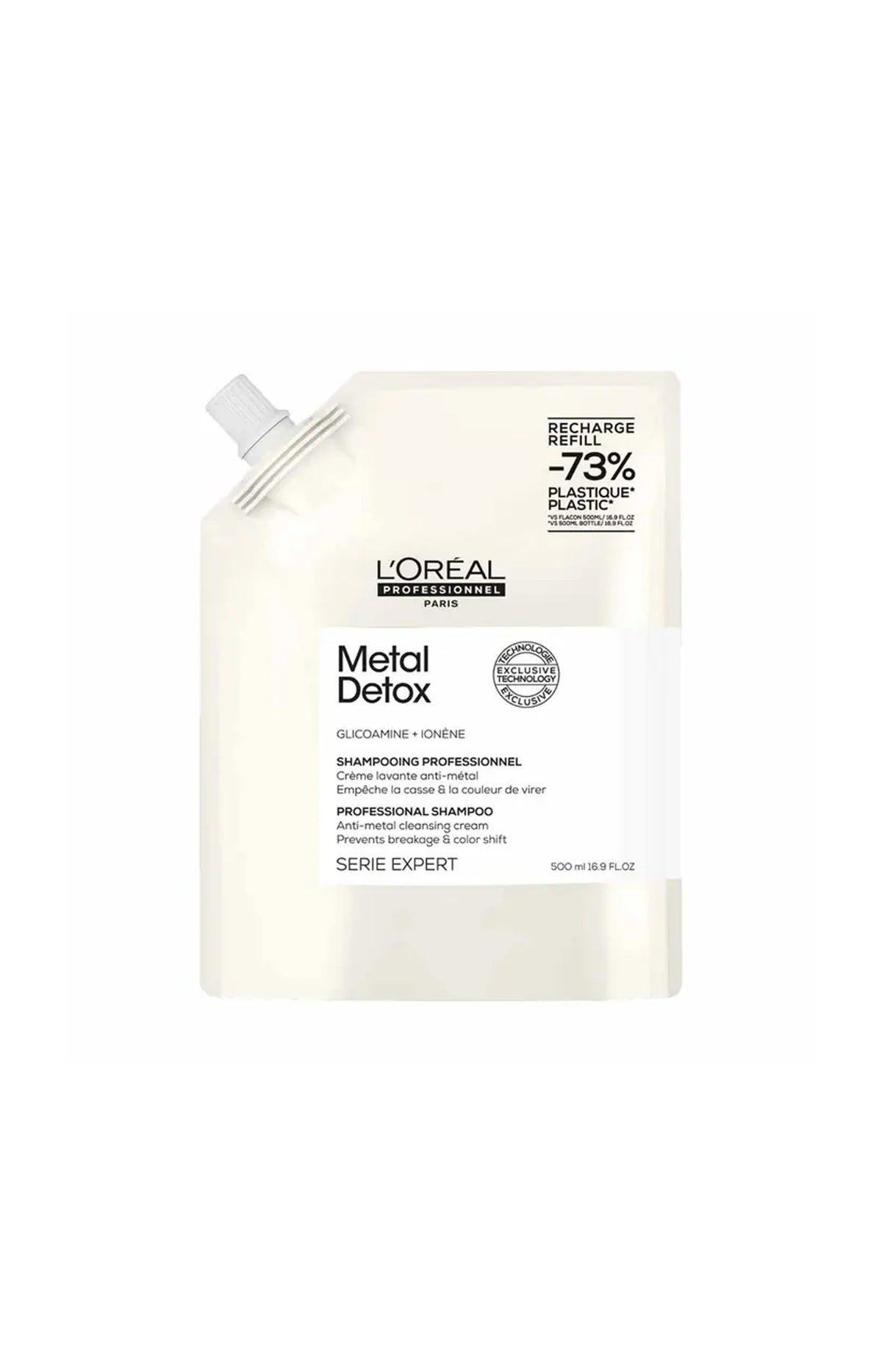 Recharge de shampoing détoxifiant - Métal détox - Cheveux colorés - 500 ...