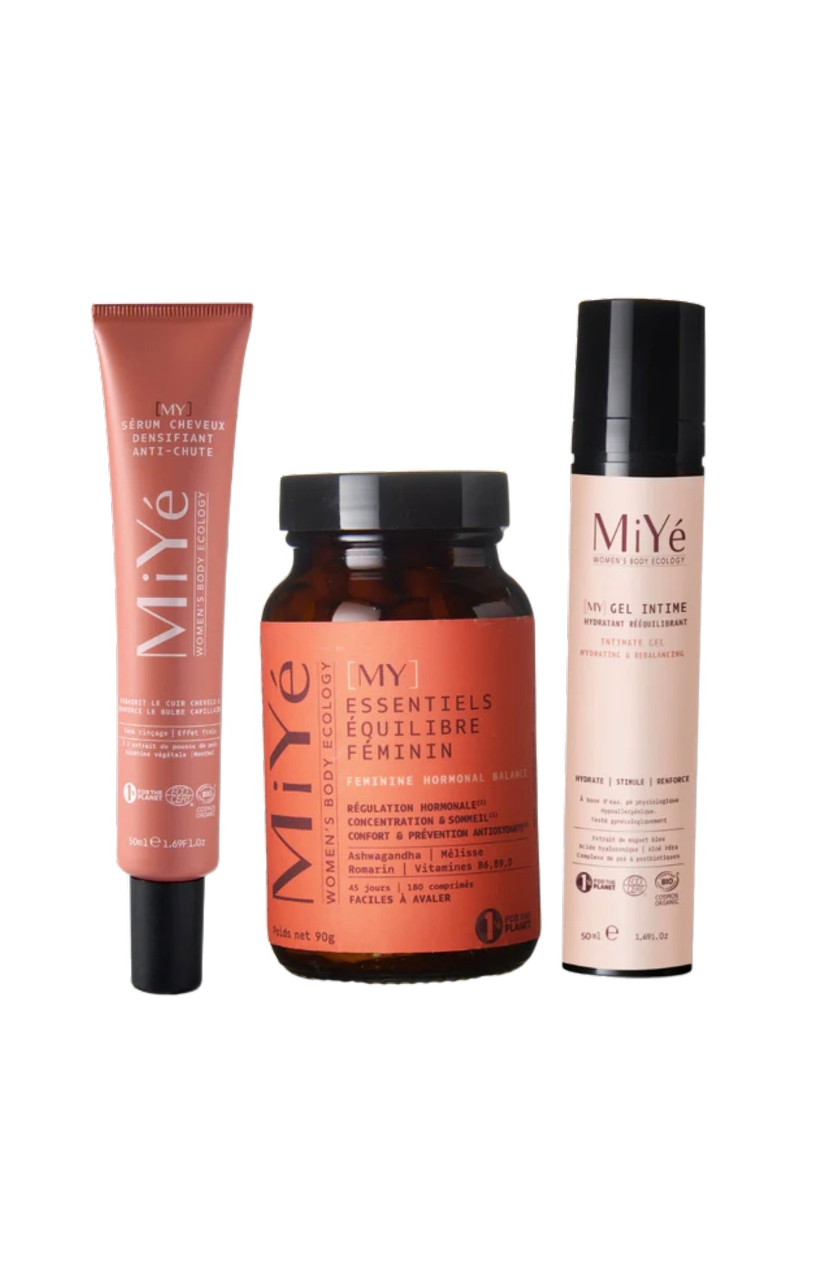 Pack Holi - Compléments alimentaires, sérum & gel intime - Miyé ...