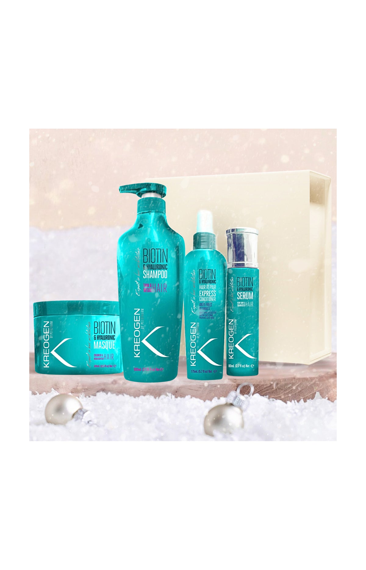 Coffret routine Biotine - Kreogen - Beauté Privée