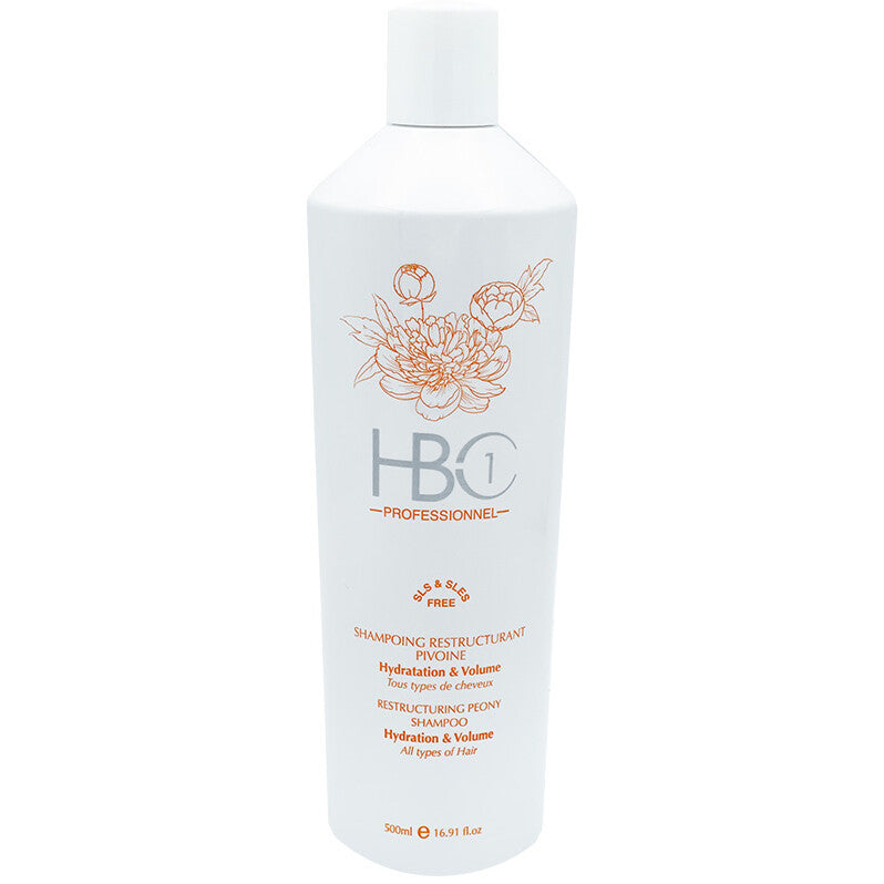 Shampoing restructurant - Pivoine - Cheveux secs - 500 ml - Hbc One ...