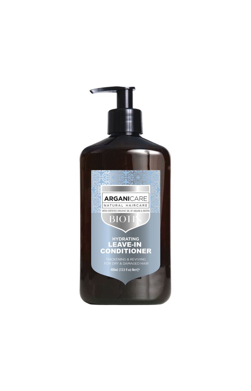 Soin hydratant sans rinçage - Biotine - Cheveux secs & abîmés - 400 ml ...