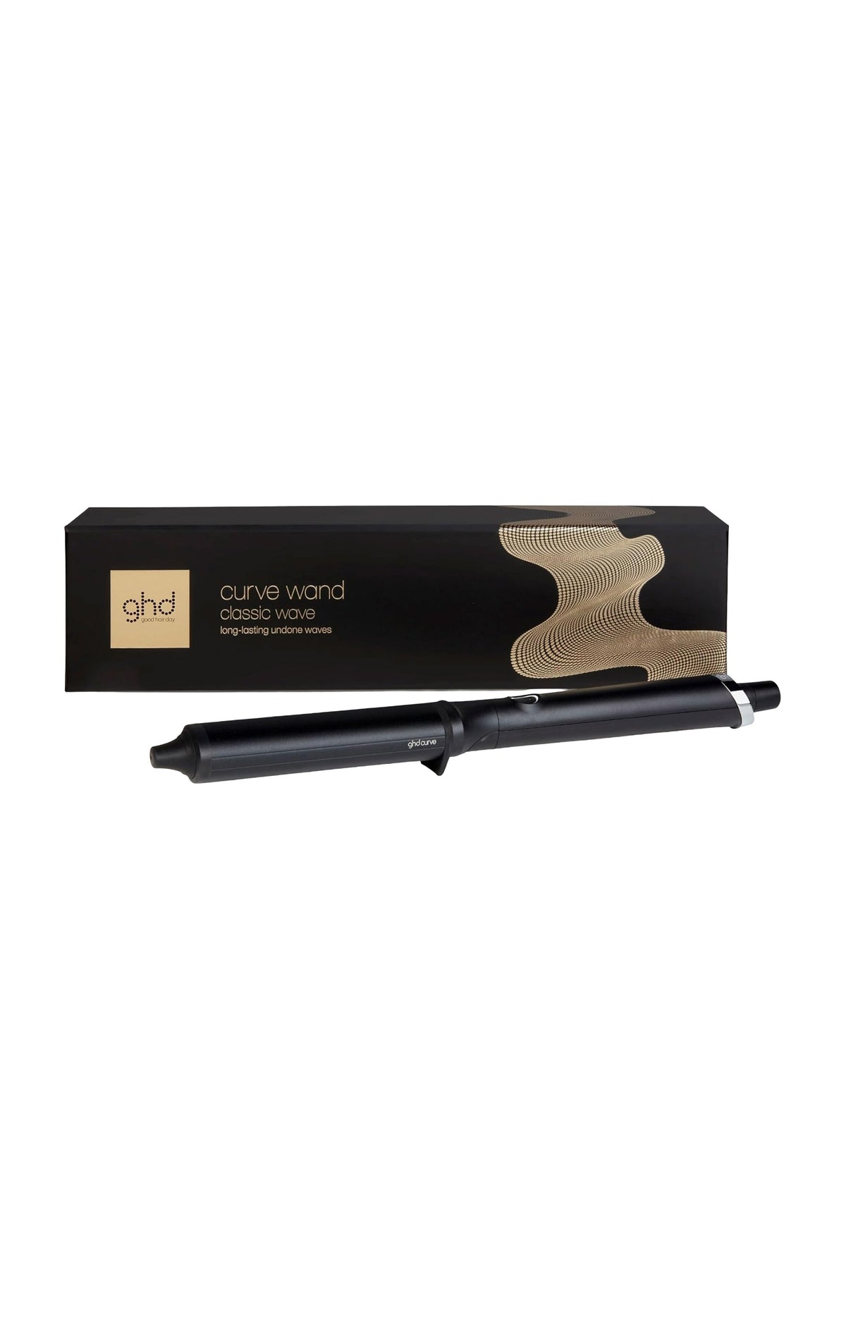 Fer à boucler - Curve Classic Wave Wand - Noir - Ghd - Beauté Privée